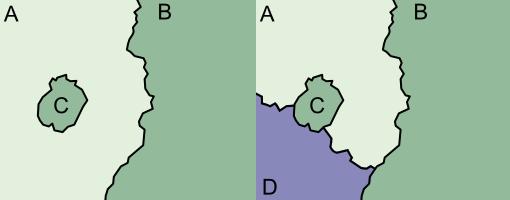 Enclaves y exclaves alrededor del mundo – Fronteras
