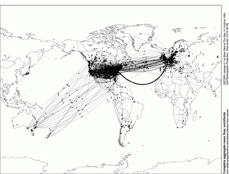 El Mapa de Internet – Fronteras